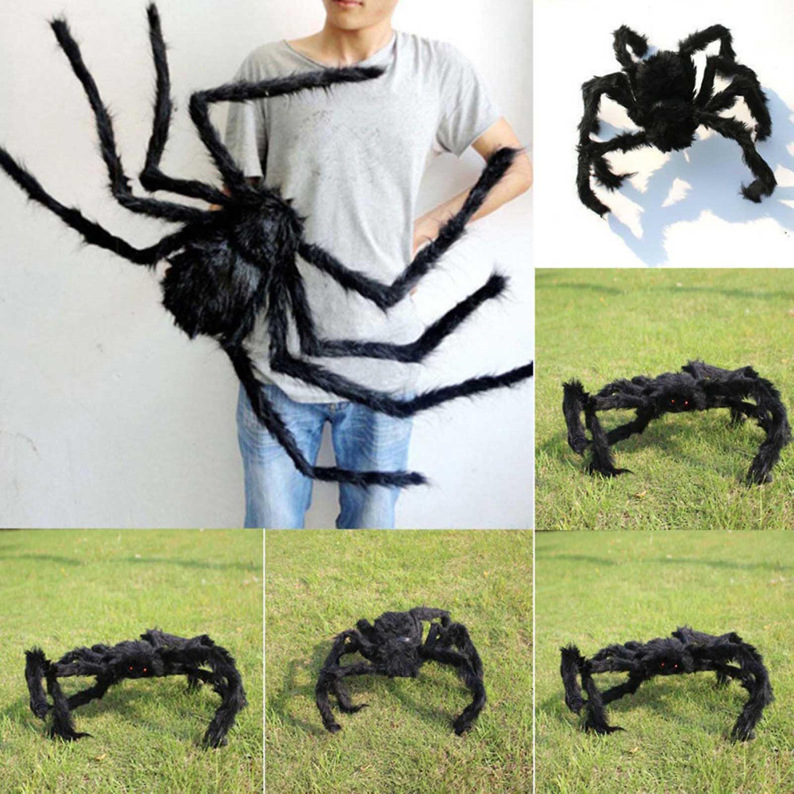 Realistic Large Spider Props Fake Large Hairy Scary Virtual Spider For ...