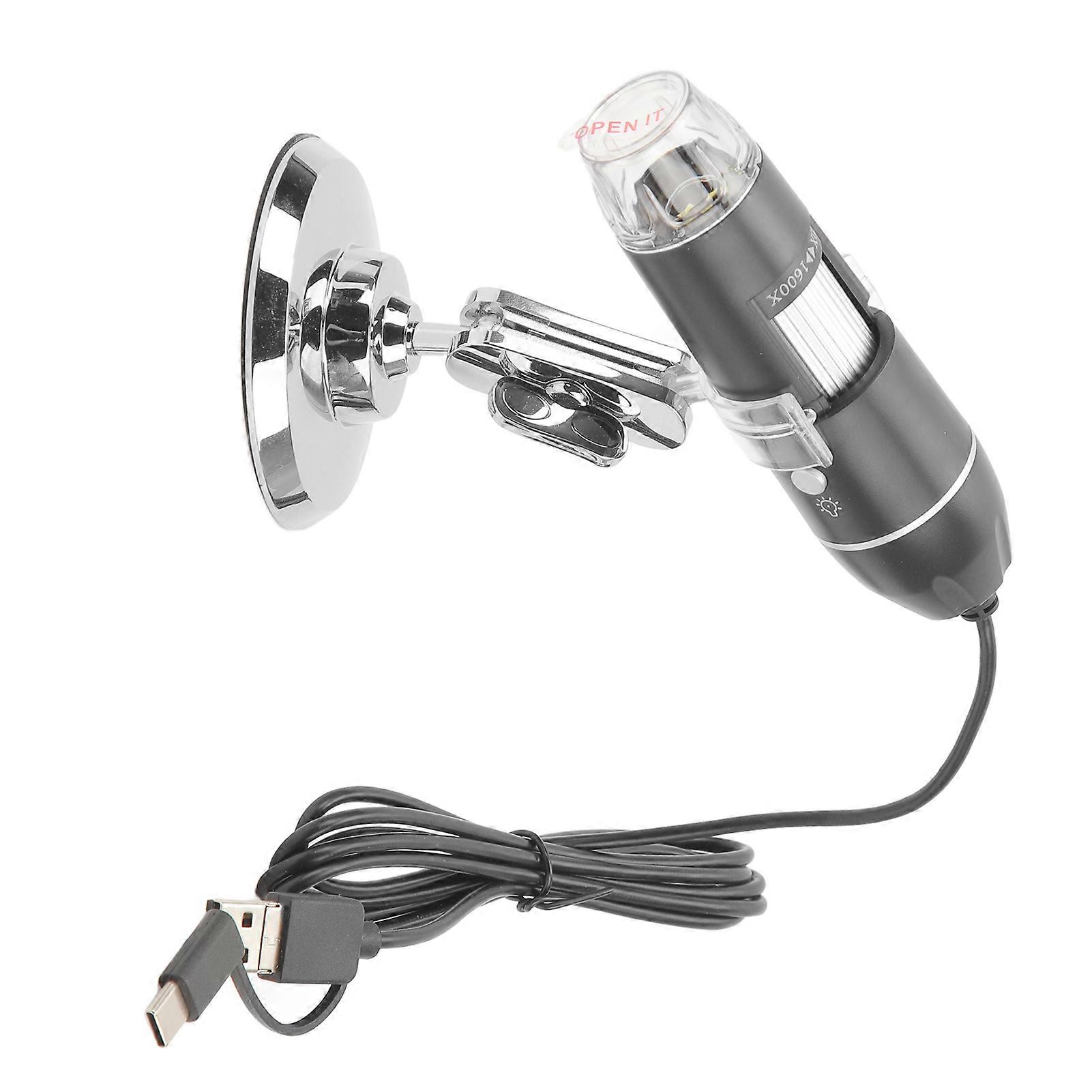 Wireless Digital Microscope 1600X Portable Handheld USB HD Inspection ...