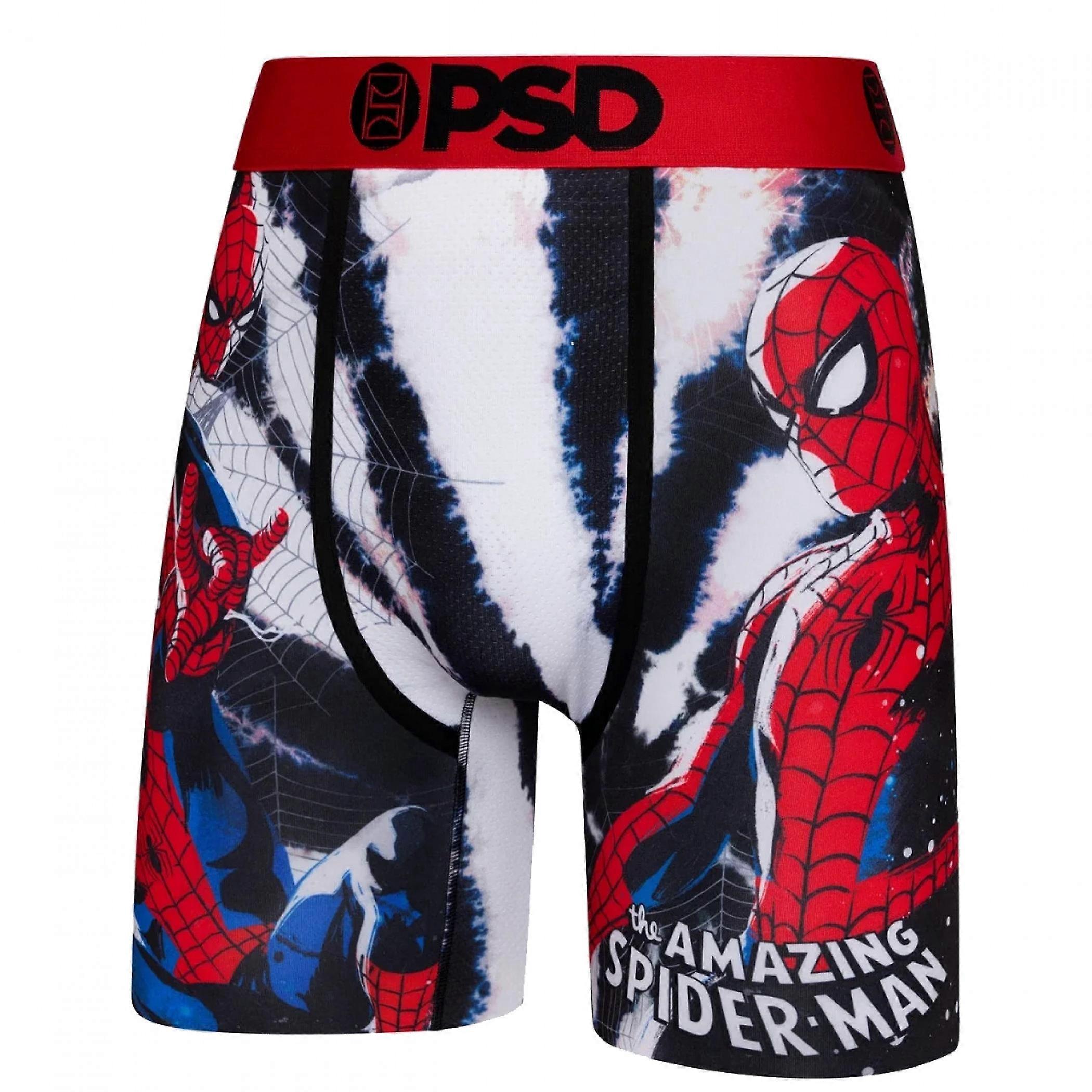 Spider-Man Radial Tie-Dye PSD Boxer Briefs | Fruugo UK