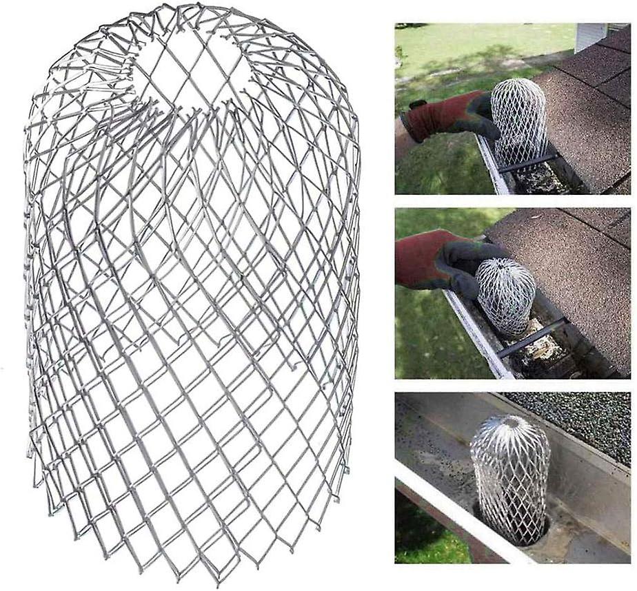 4 Pack Metal Gutter Guards Expandable Filter Screen Leaf Strainer ...