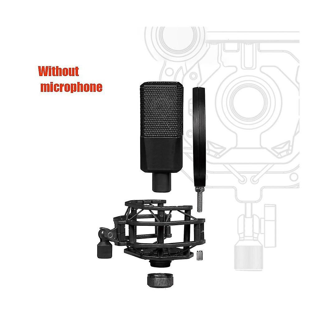 Microphone Professional Shock Mount Holder With Filter Screen Universal ...