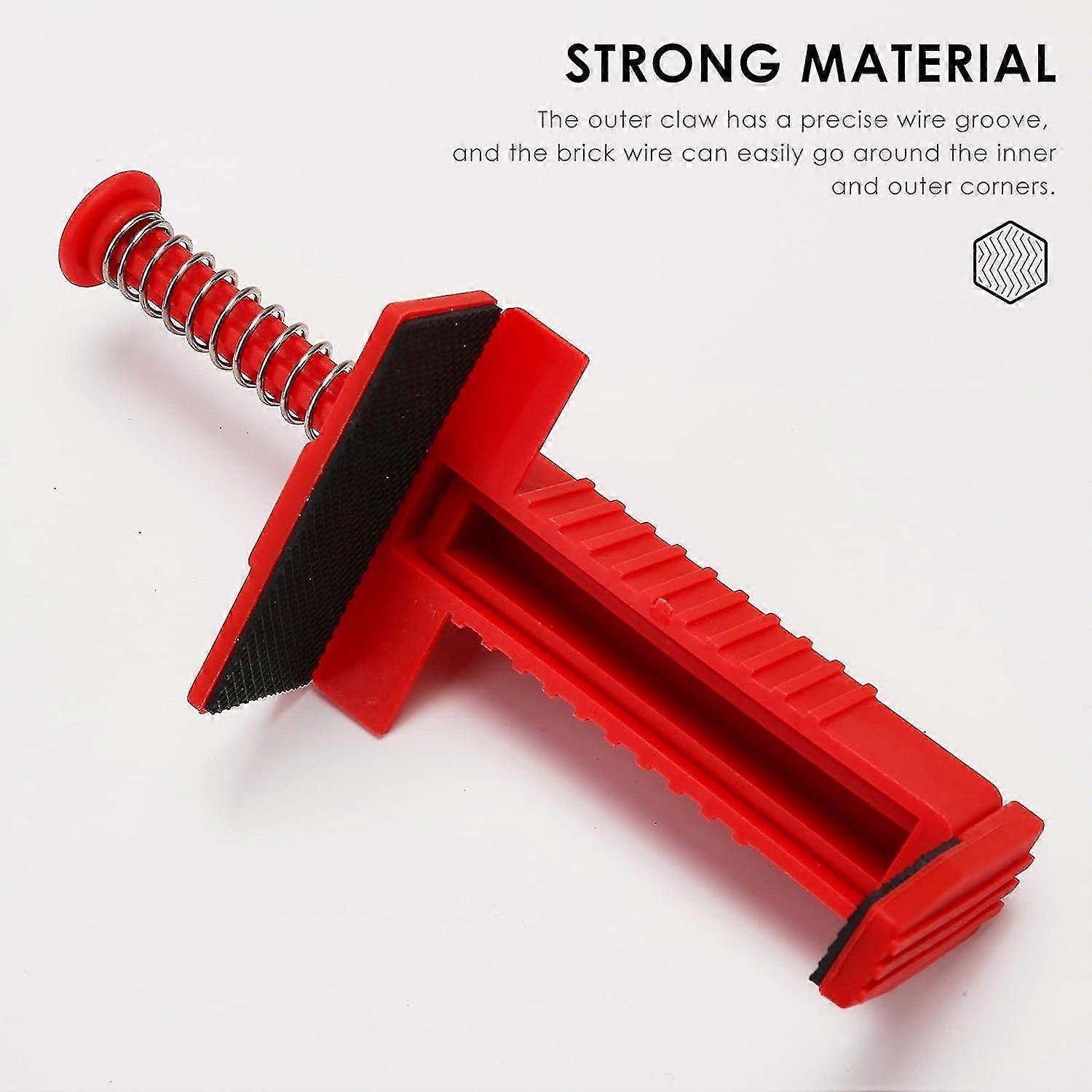 2024 New 2 Pcs Brick Line Clips, Wire Drawer Bricklaying Tools, Brick ...