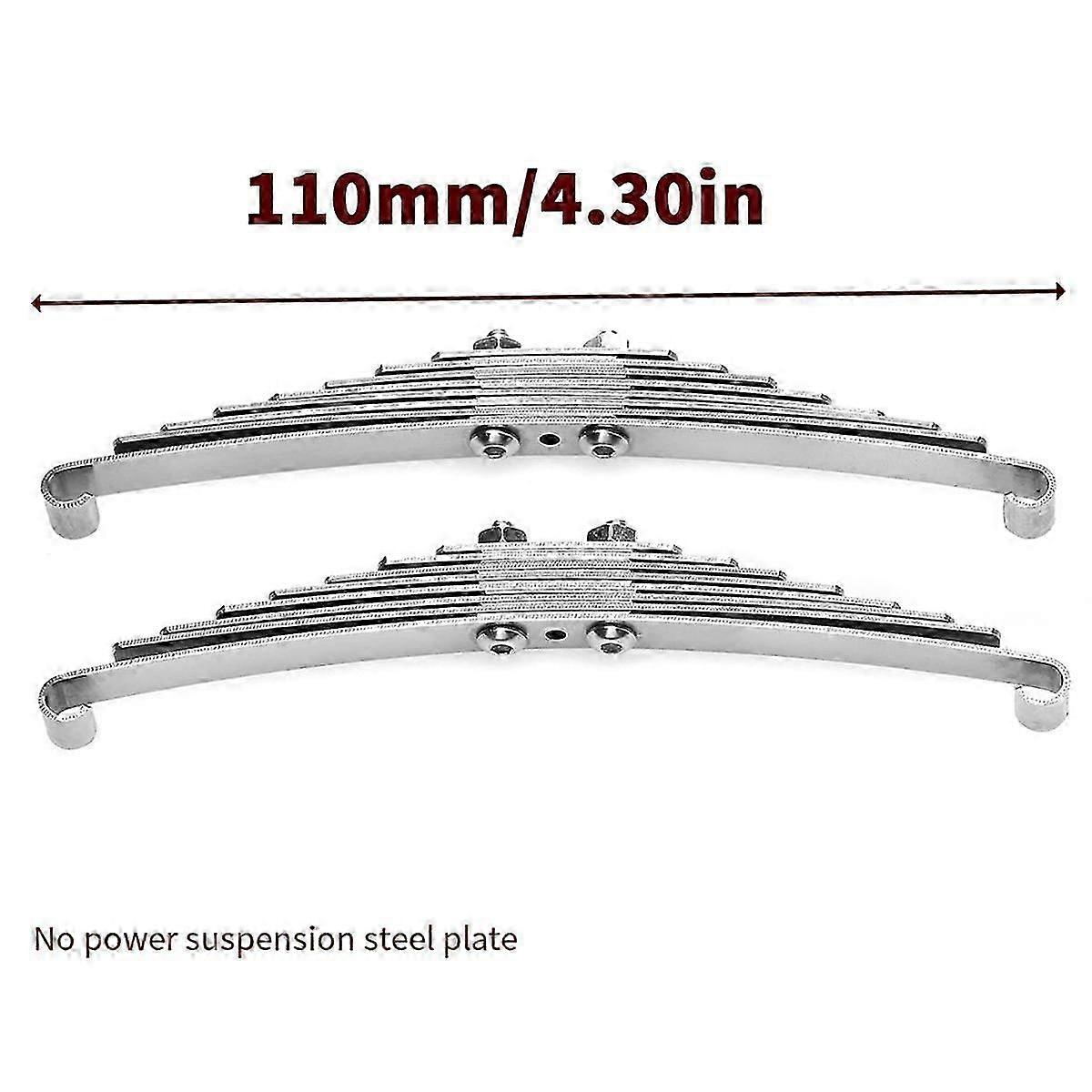 KINCJON Metal Suspension Leaf Spring Plate Spring Hanger Kit for 1/14 ...