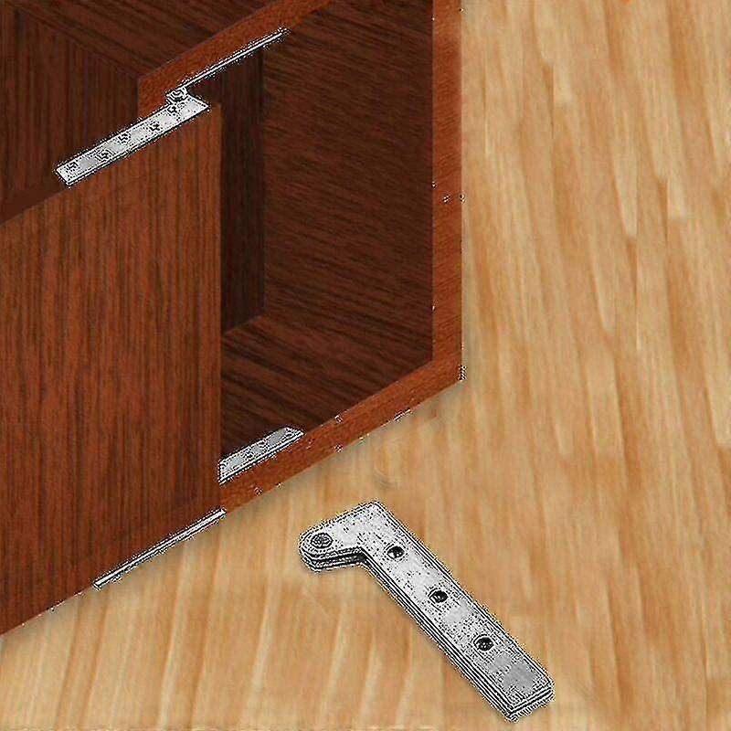 Set Of 2 Stainless Steel Hidden Door Pivot Hinges 360 Degree Rotation ...
