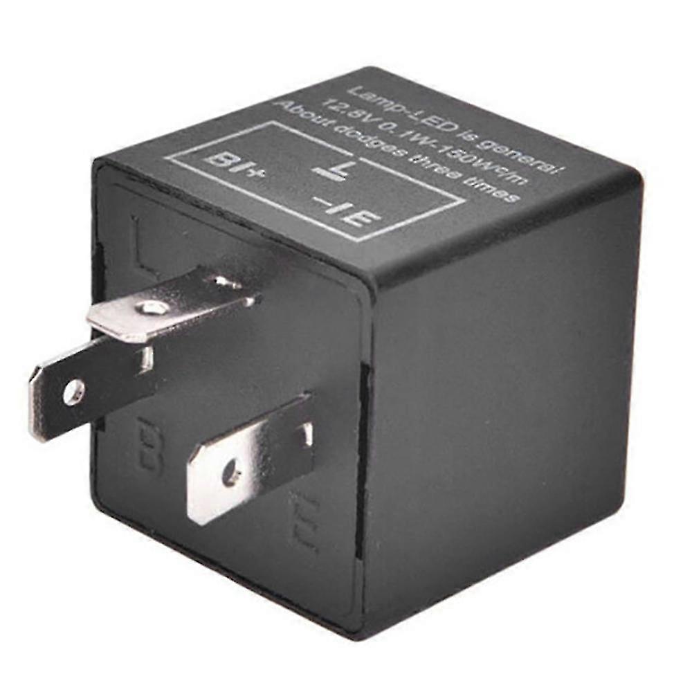 Electronic Led Adjustable Flasher Relay For Turn Signal Light Blinker ...