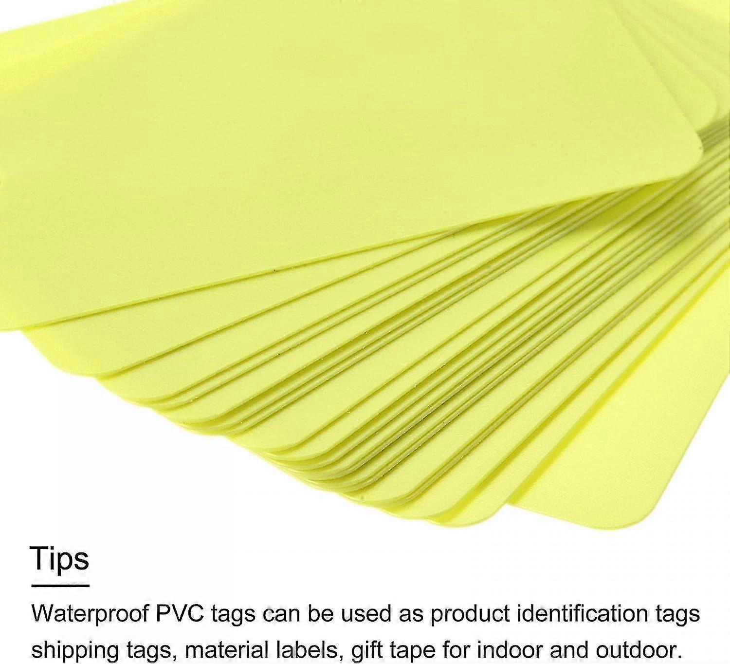 Blank Waterproof Eyelet Hole Plastic Shipping Tags, for Product ...