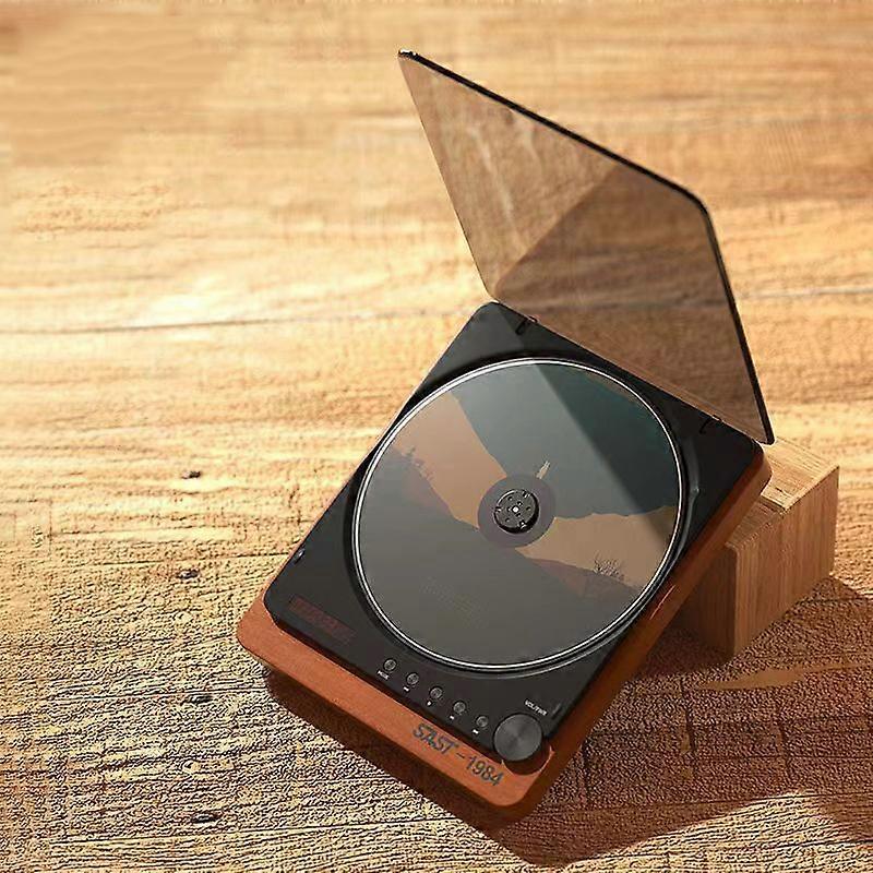 Bluetooth Walkman Portable Home HIFI Fever Grade Professional CD Player Retro Listening Album ...