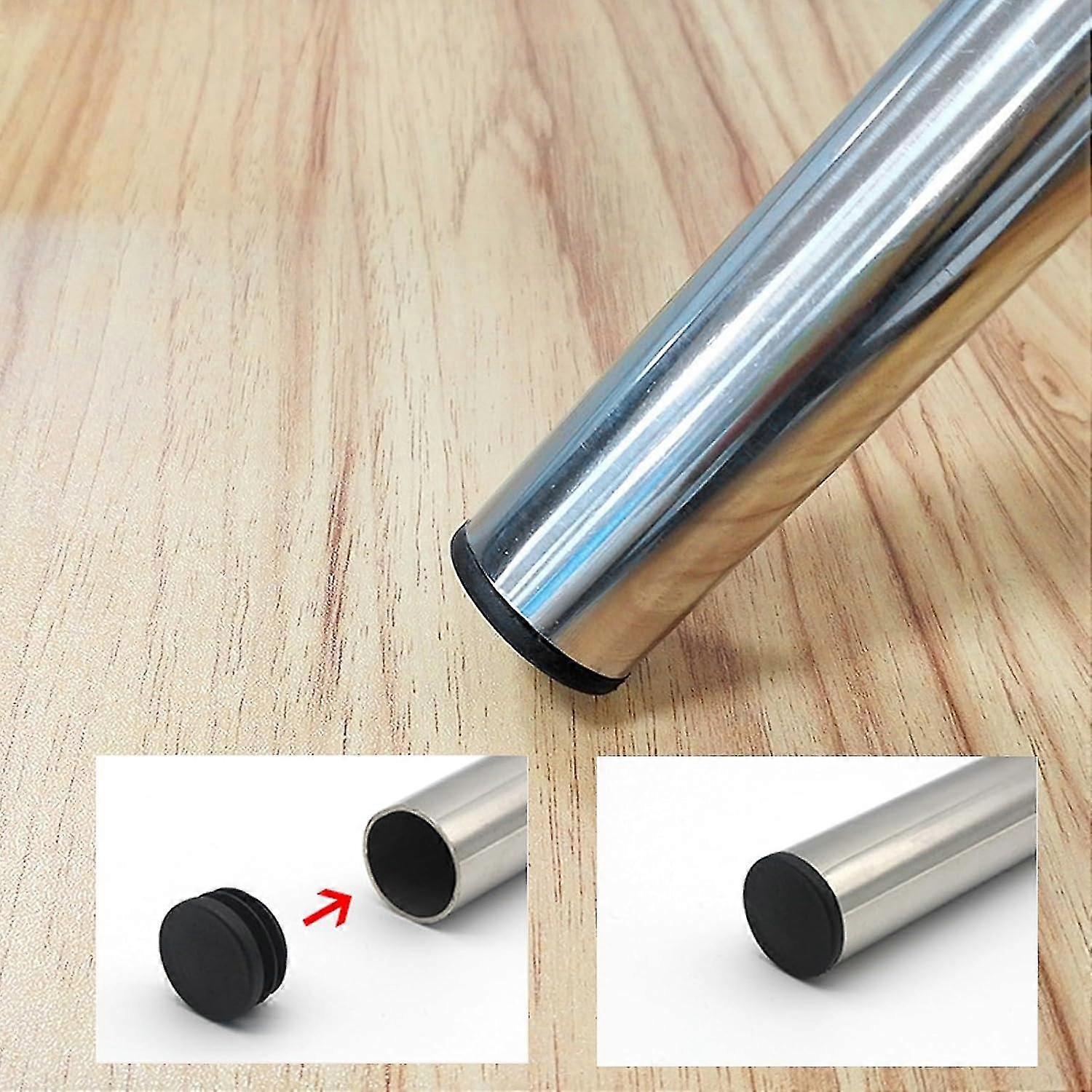 Chair End Cap 25mm 50Pcs Round Tube Cap Tube End Cap Round Tube End ...