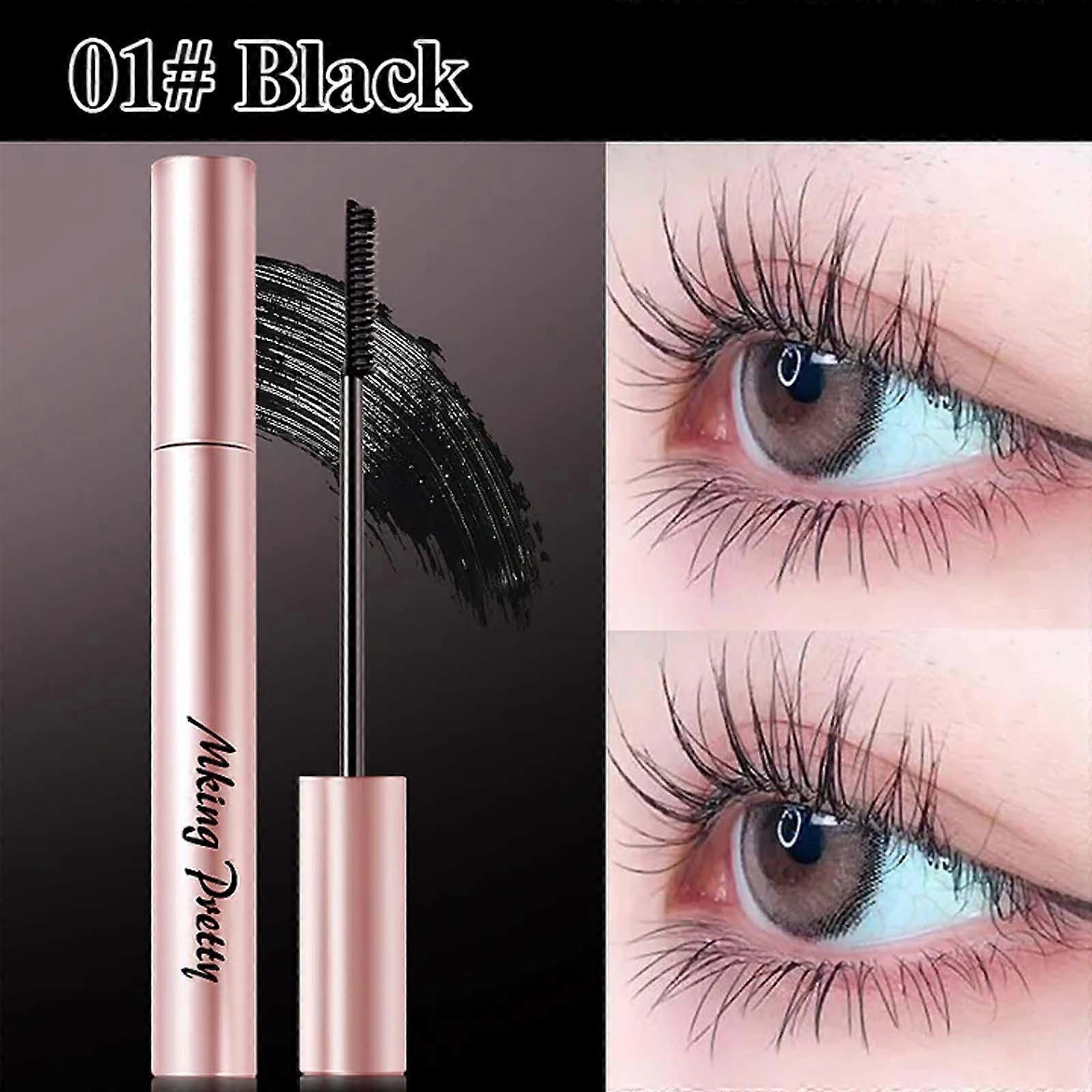 Volume Mascara Fine Brush Natural Length And Sweatproof Not Easy To ...