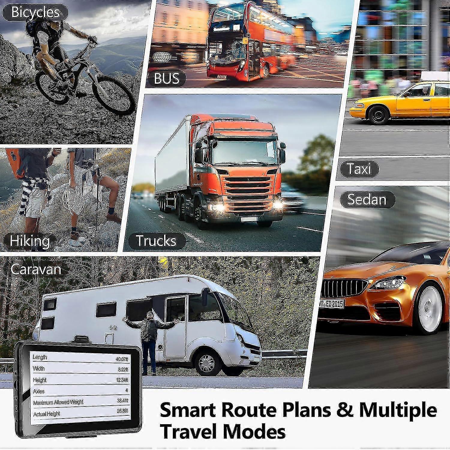 Brand-new 2023 Newest Gps Navigation For Truck Car,7 Inch 2.5d Screen ...