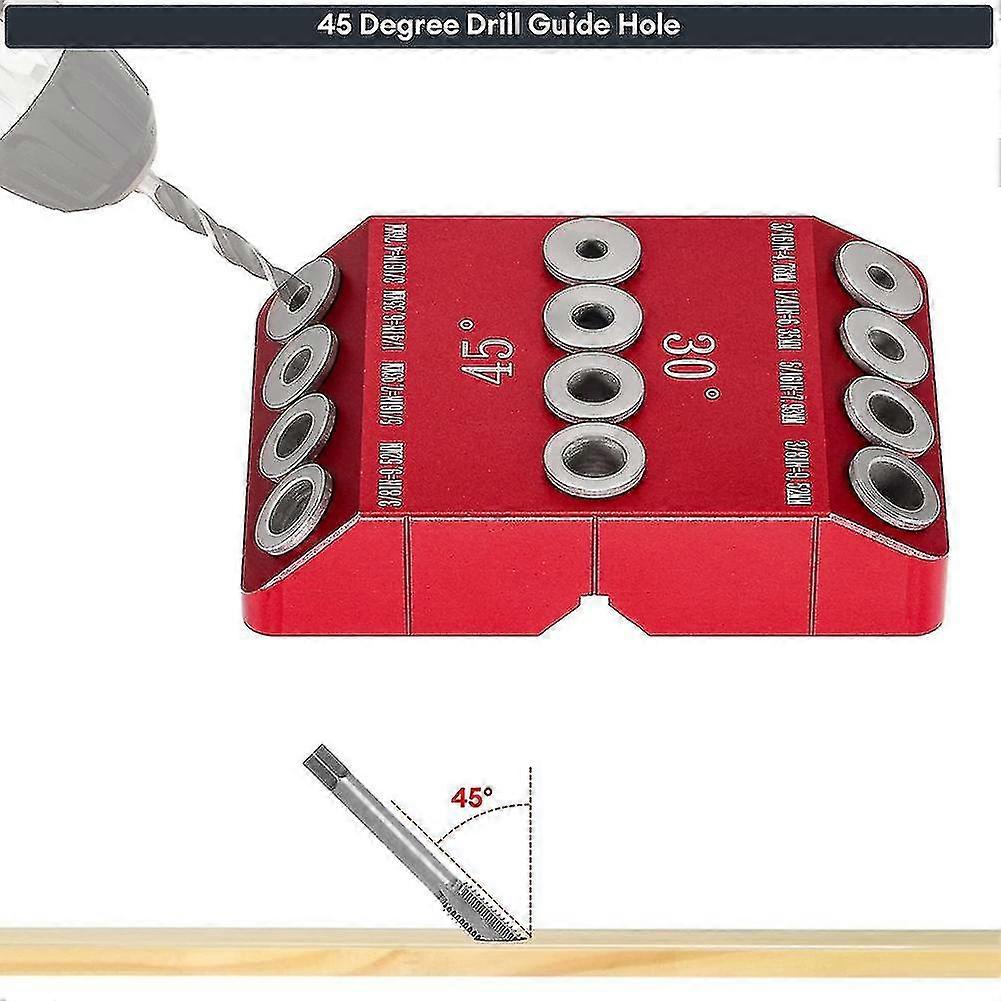 30/45/90 Drill Hole Guide Jig For Angled And Straight Hole,cable ...