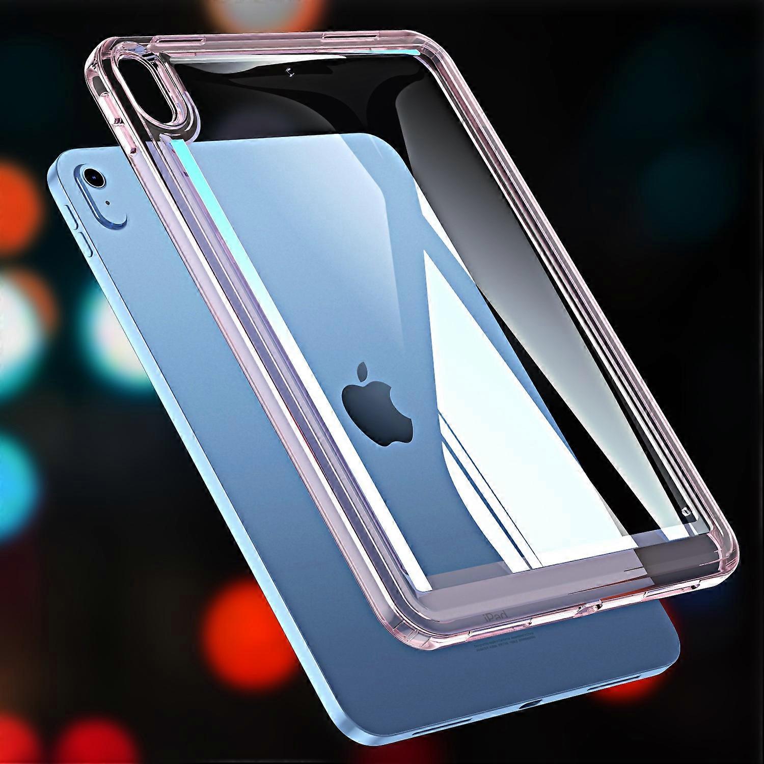 For iPad 10.9 (2022) Acrylic+TPU Tablet Cover Shockproof Transparent ...
