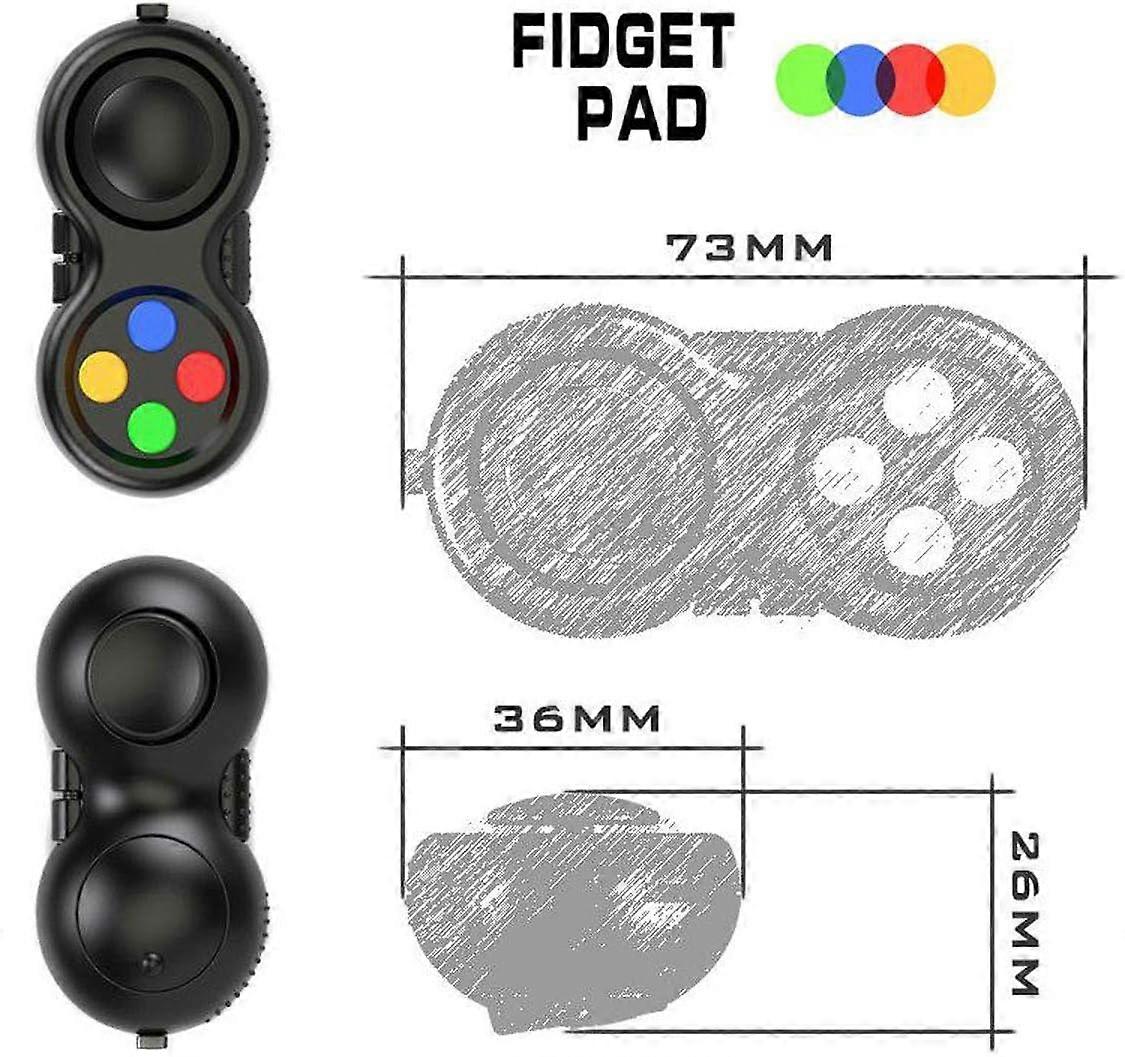 Fidget Toys Anti Stress, Fidget Toys Anti Stress, Fidget Pad 8 Function ...