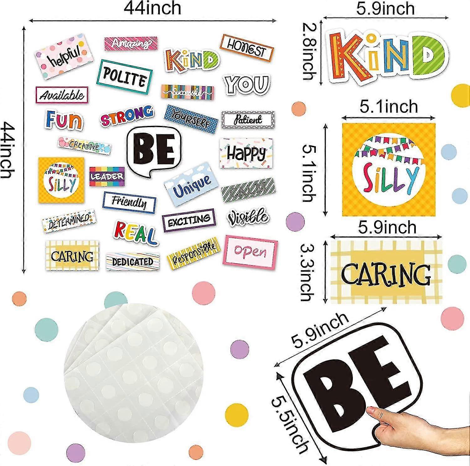 Motivational Classroom Cutouts Inspirational Quotes Classroom Bulletin ...