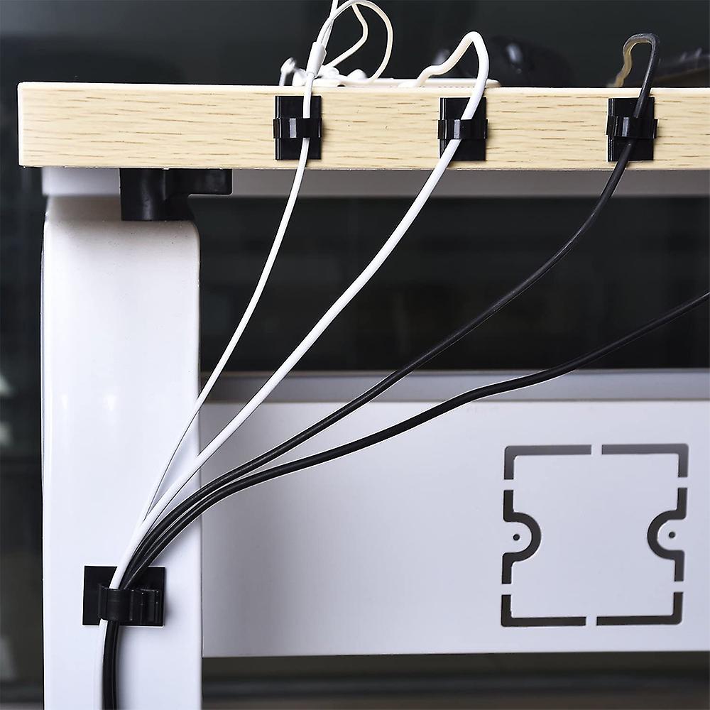 Piao Nylon Wire Adjustable Cable Clips Adhesive Cable Management Clips ...