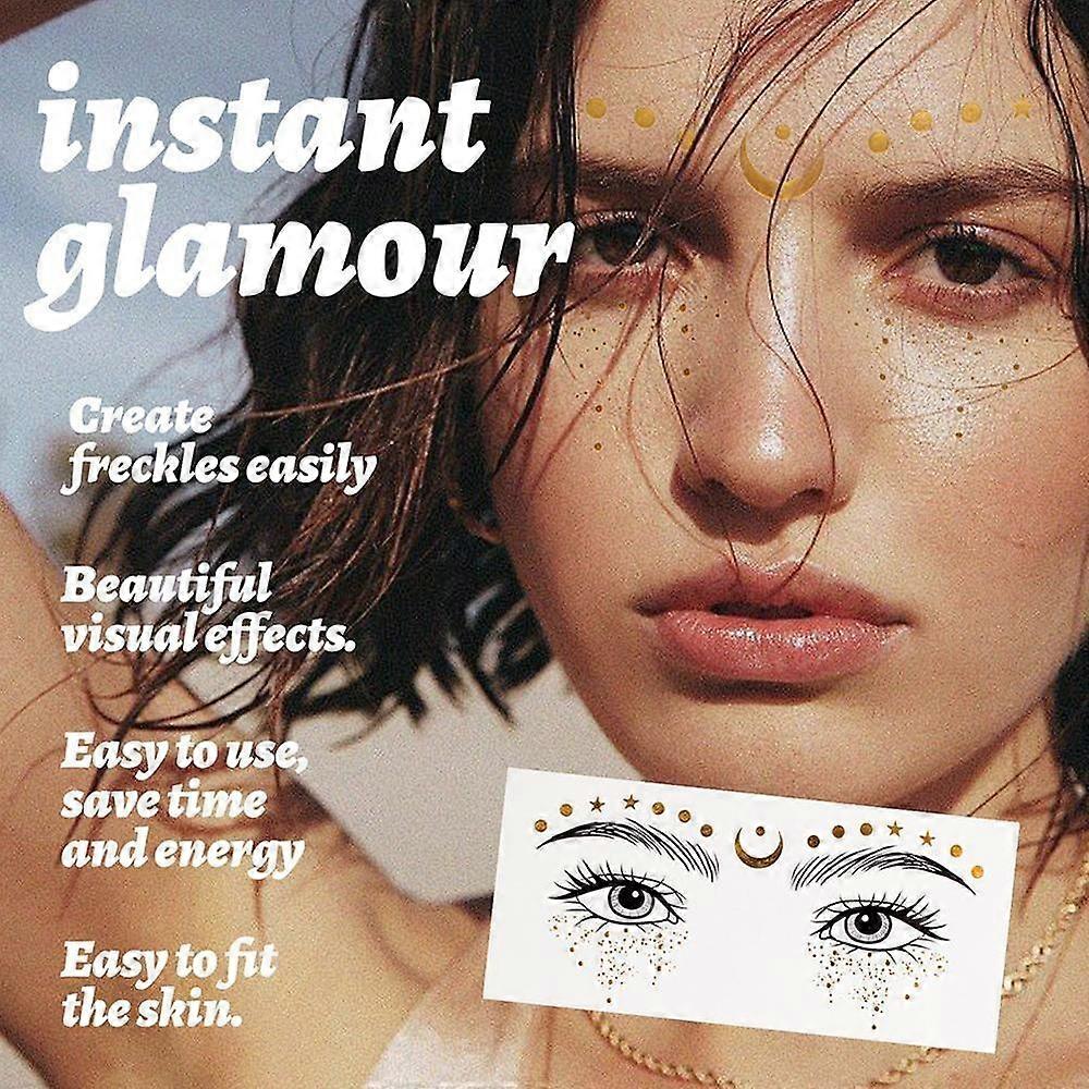 Freckles Sticker Set Freckles Temporary Tattoo Stickers For Women Face ...