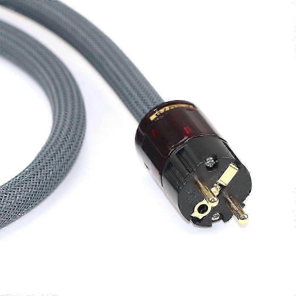 Hi-fi Furutech T1 Oxygen-free Copper HIFI Fever audio power cable EU/US ...