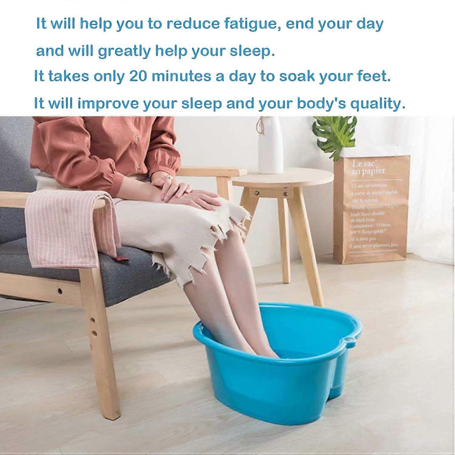 Large foot bath spa bowl plastic pedicure bowl massage foot bath for ...