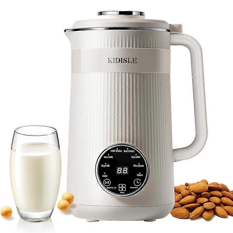 KIDISLE 8-in-1 Multifunctional Automatic Nut Milk Machine & Coffee ...