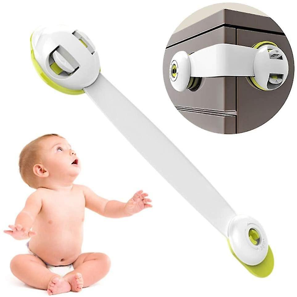 Child Safety Locks,baby Safety Cupboard Strap Locks, For Cabinets ...