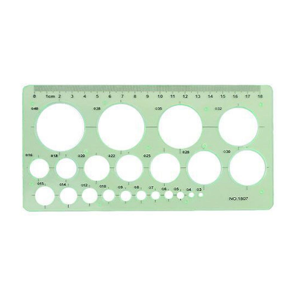 Template Plastic Rulers Circle Oval Circle Radius Drawing Templates For ...