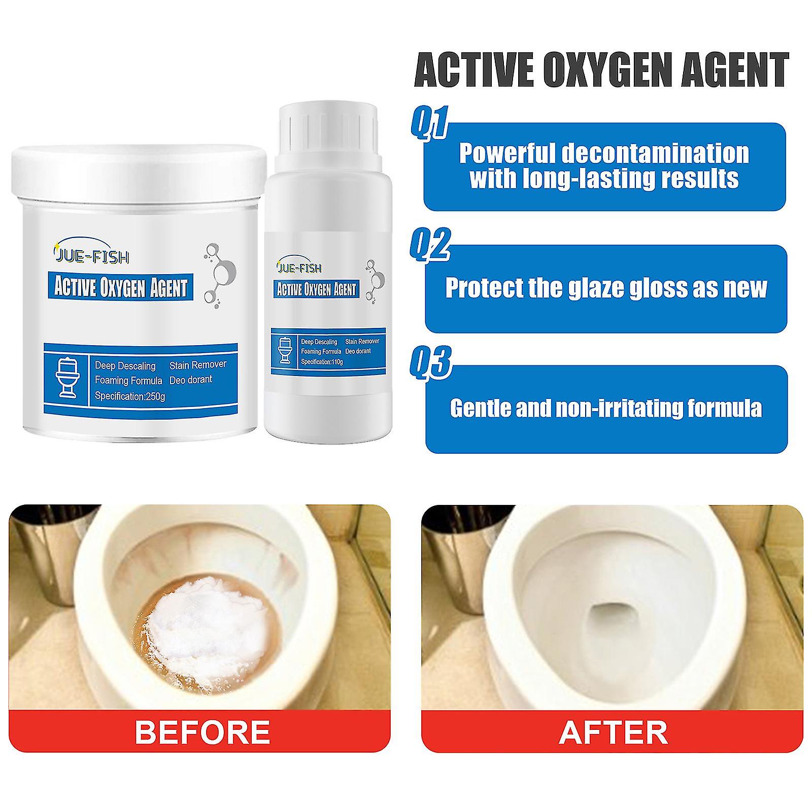 Sl Chang Jue-fish Toilet Active Oxygen Agent Household Toilet Descaling ...