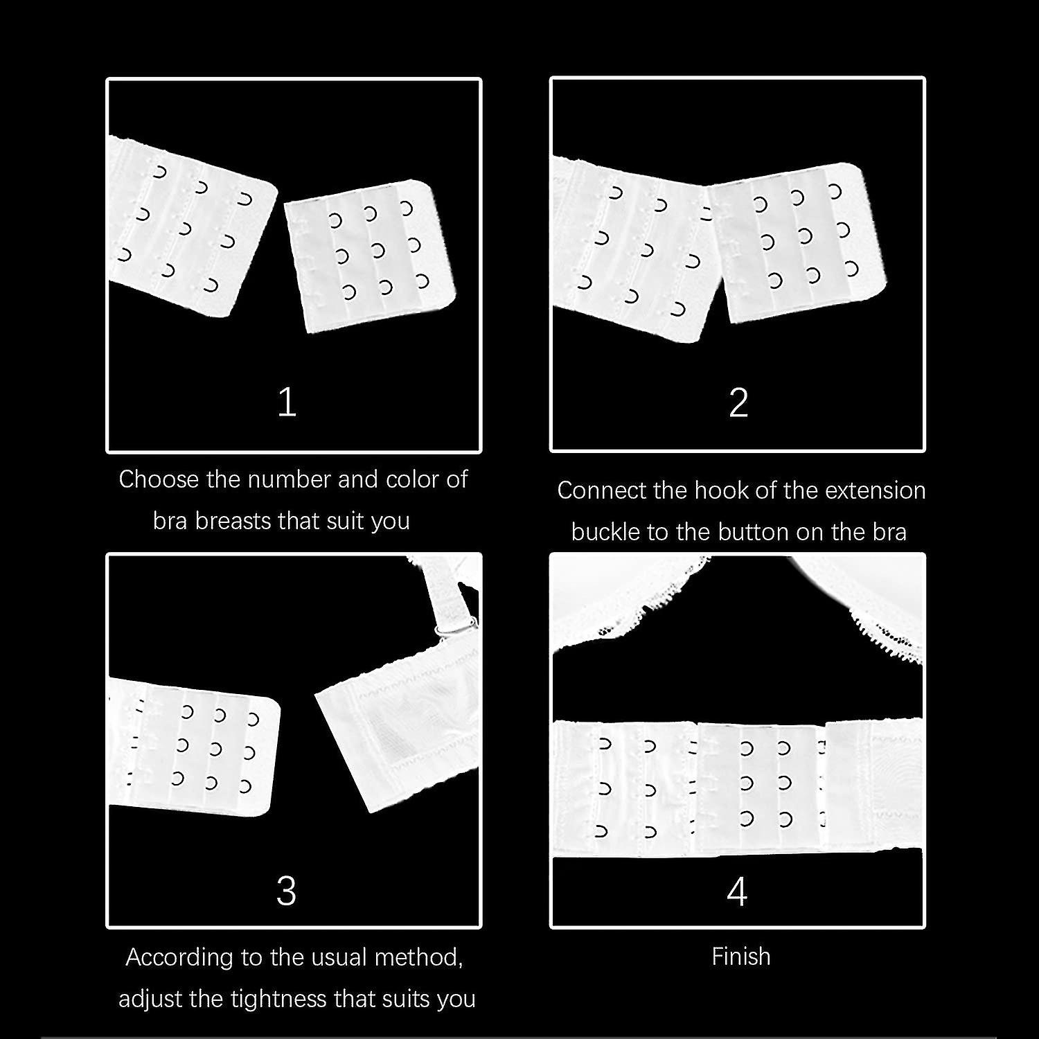 Bra Extender,bra Strap Extensions,women Elastic Extensions Bra Extender ...