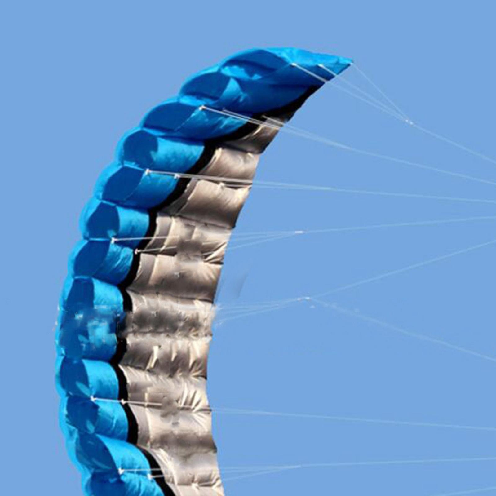 Stunt Power Kite Inflatable Parafoil Parachute Outdoor Flying Wing ...