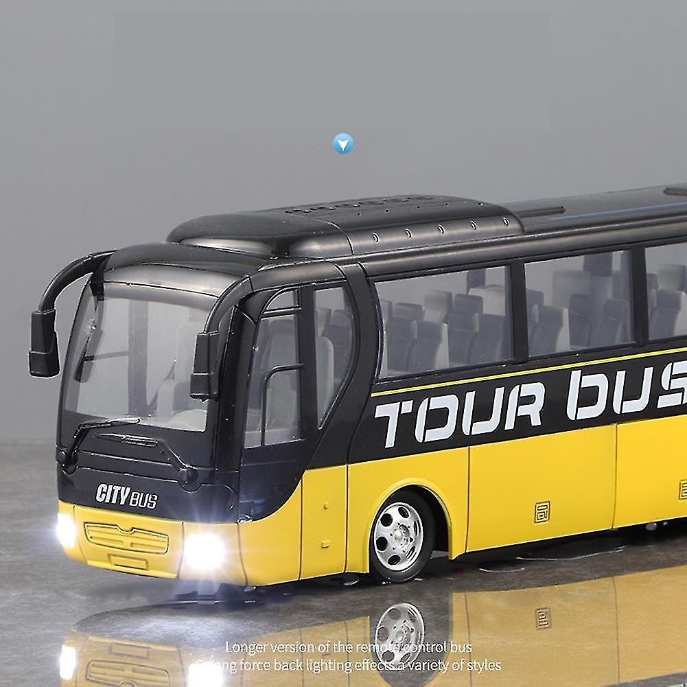 wireless Remote Control Bus With Light Simulation Electric Large Double ...
