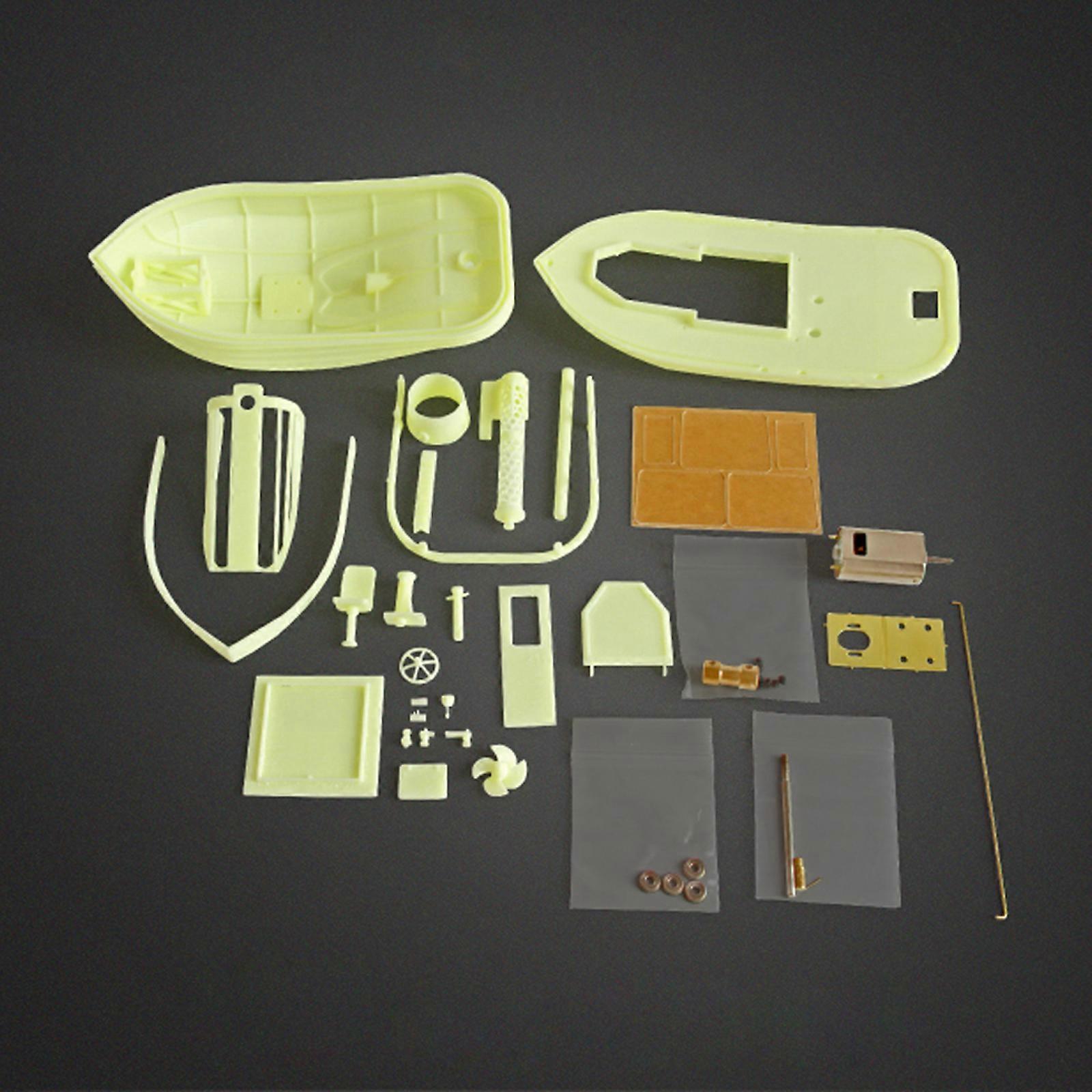 1:18 Scale Harbor Micro Mini Coal Tug Boat 180mm 7" RC Ship Model Kit ...