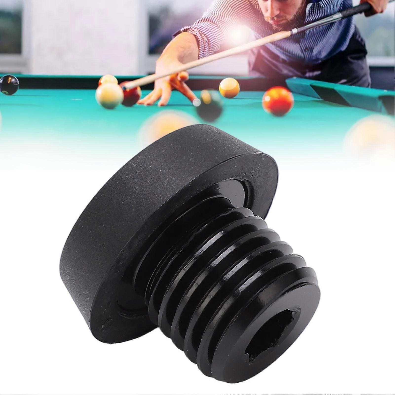 Billiard Cue Rubber Bumper Pool Cue Block Butt Connected Extension ...