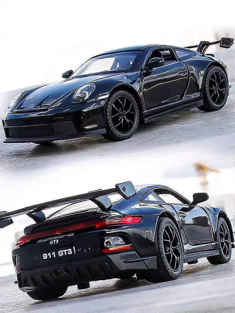 New 1:32 911 GT3 Supercar Alloy Car Model With Pull Back Sound Light ...