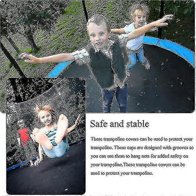 Trampoline Enclosure Pole Cap Replaced Rod Cover Safety Trampoline ...