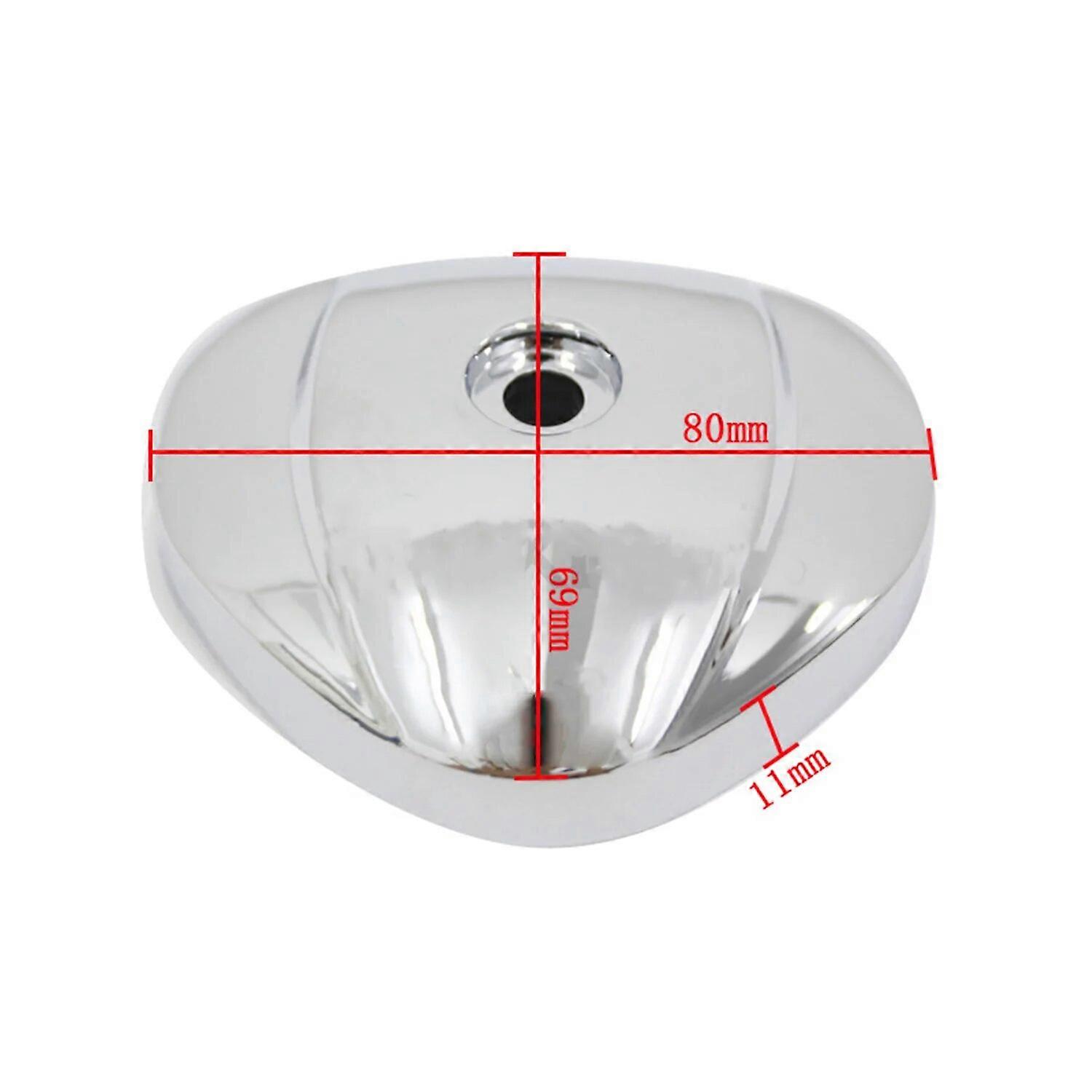 Chrome Motorcycle Carburetor Throttle Link Cover Cap Panel for Honda ...