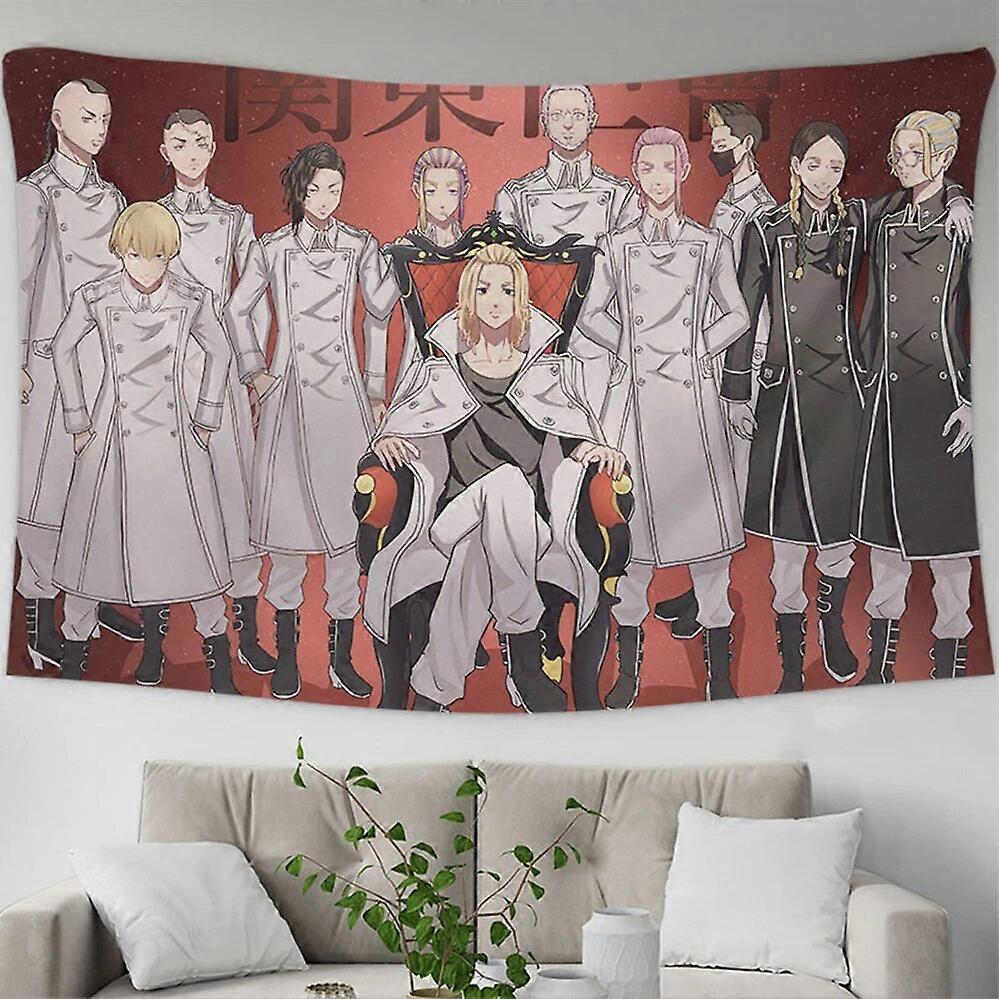 Anime Tapestry Senju Kawaragi Tokyo Revengers Cosplay Mikey Fabric ...