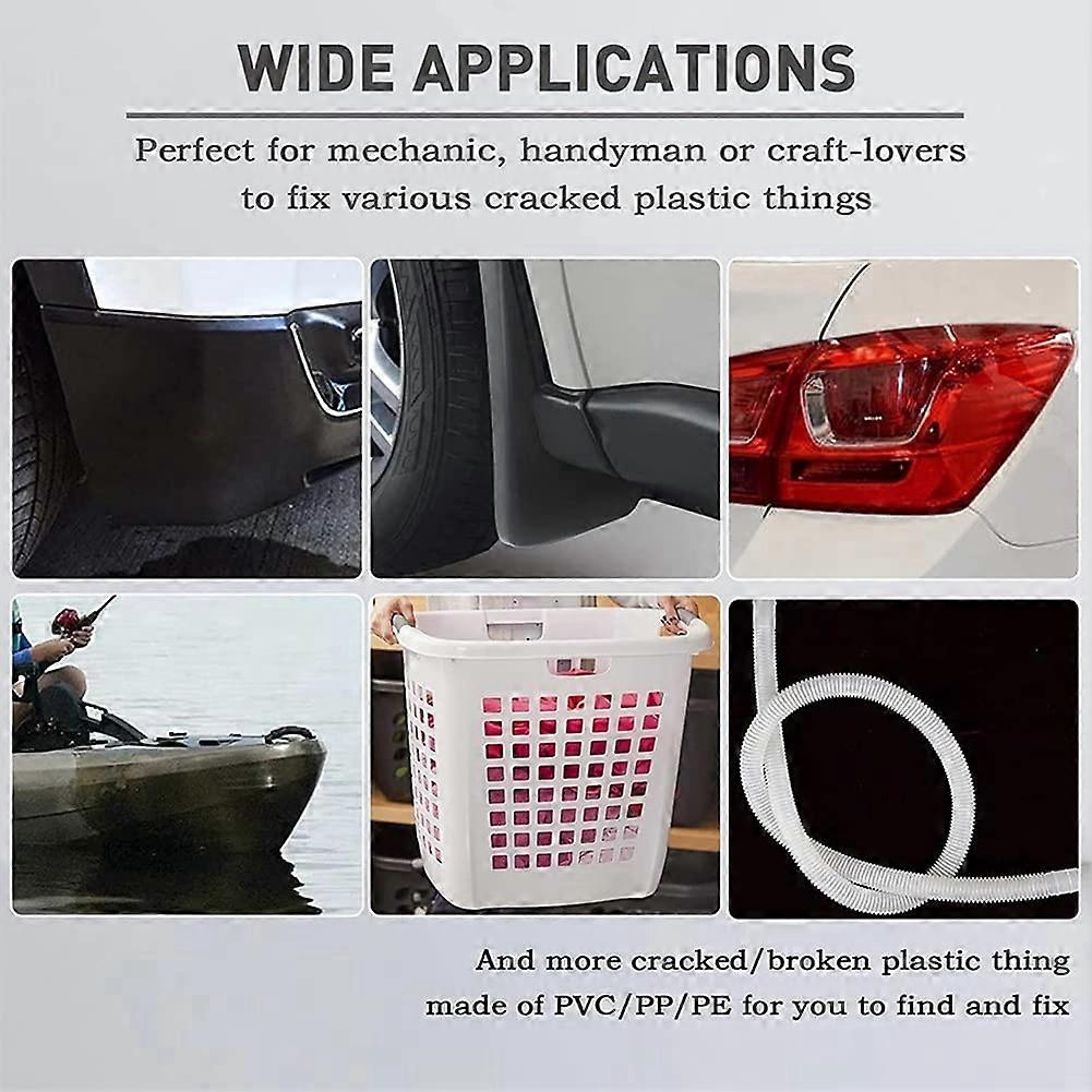 56PCS Plastic Welding Rods- 7 Types of Welding Plastic (PP PU ABS PE ...