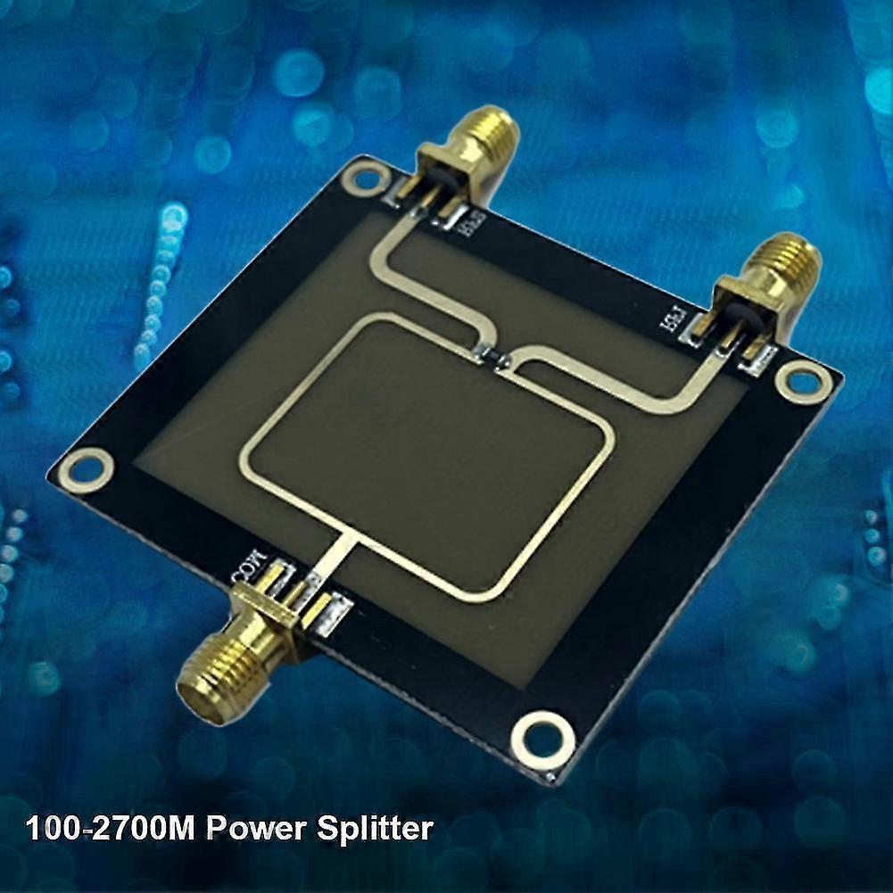 100-2700M Frequency RF Power Splitter 2-Way Divider Combiner Microstrip ...