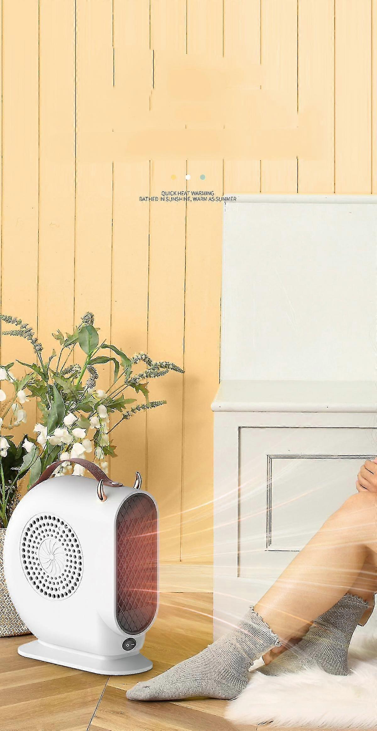 Portable Electric Space Heater 500w Natural Wind, Ptc Fast Heating ...