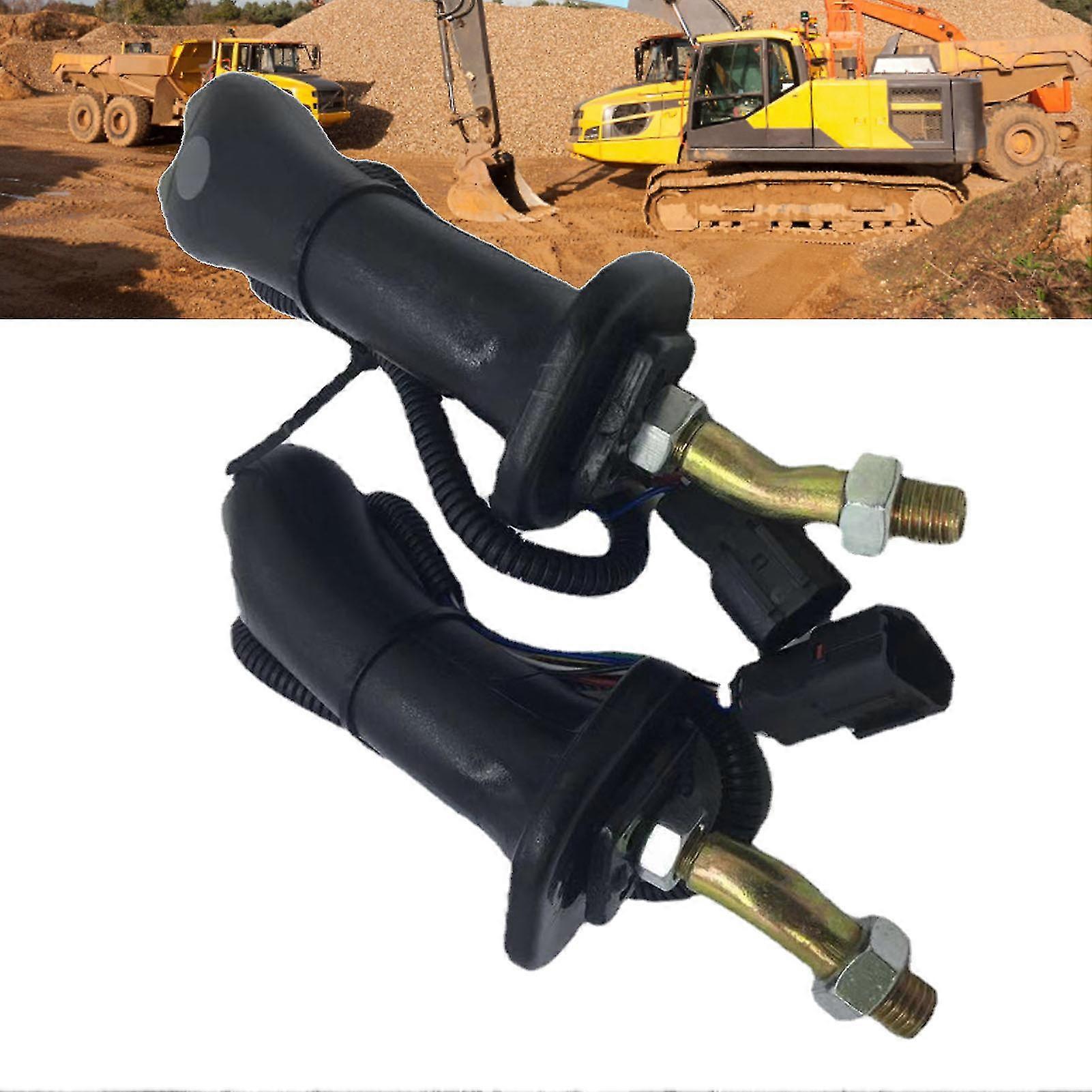 Excavator Joystick Handles 2PCS Ergonomic Grip for Precise Control and ...