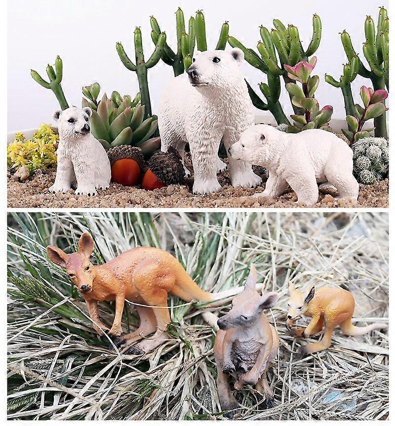 Wildlife Wonderland: Solid Plastic Animal Models Set - Giraffe ...