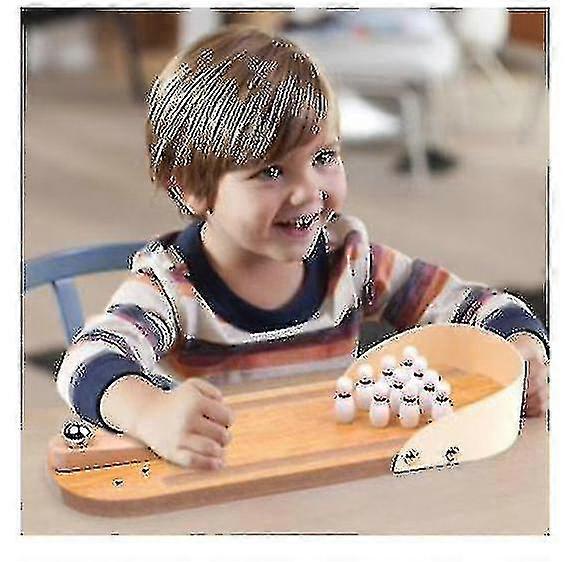 Mini Bowling Ball, Table Top Bowling Ball Indoor Bowling Ball Toy Table ...