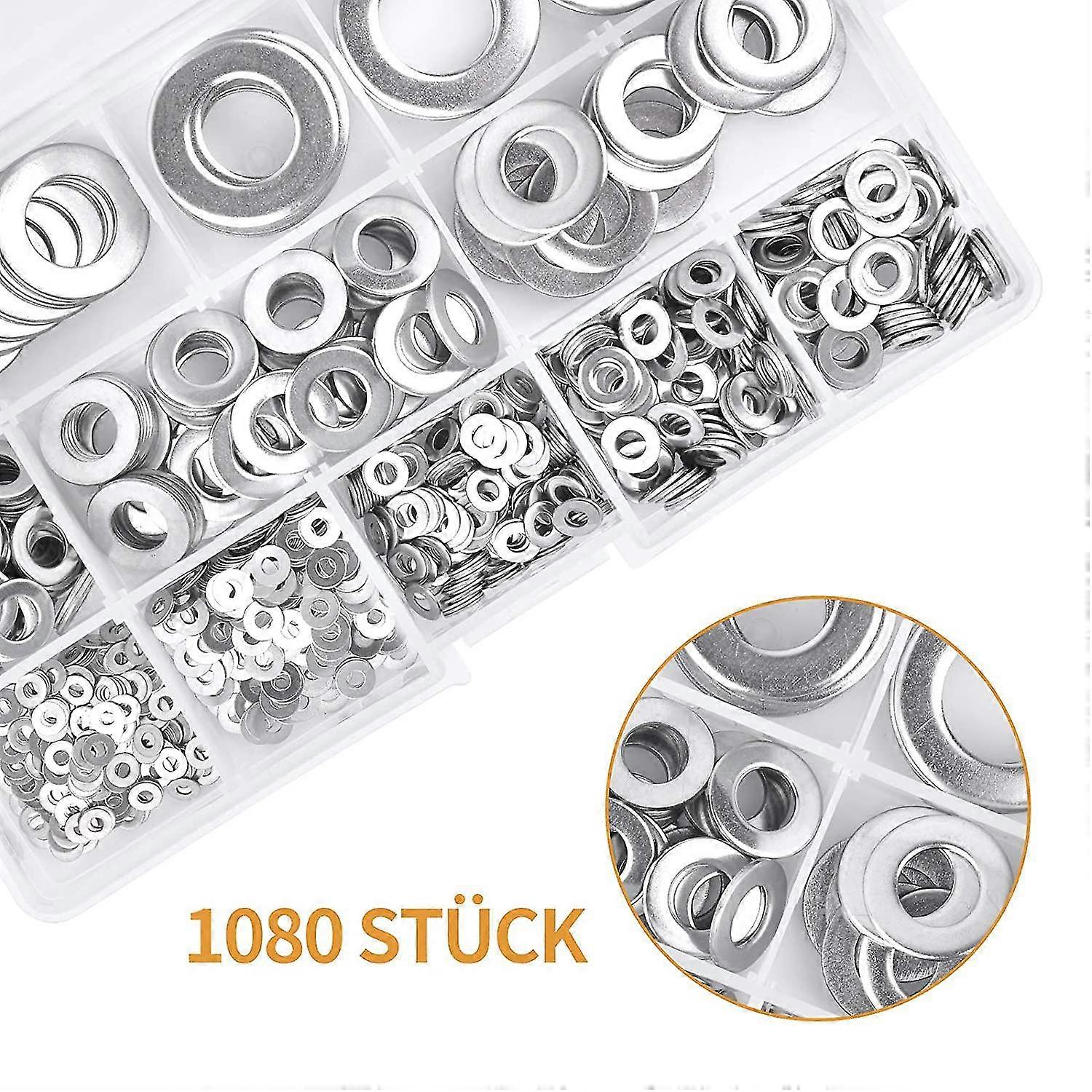 Flat Washer, Side Washer, Rust-proof And Durable, With Storage Box ...