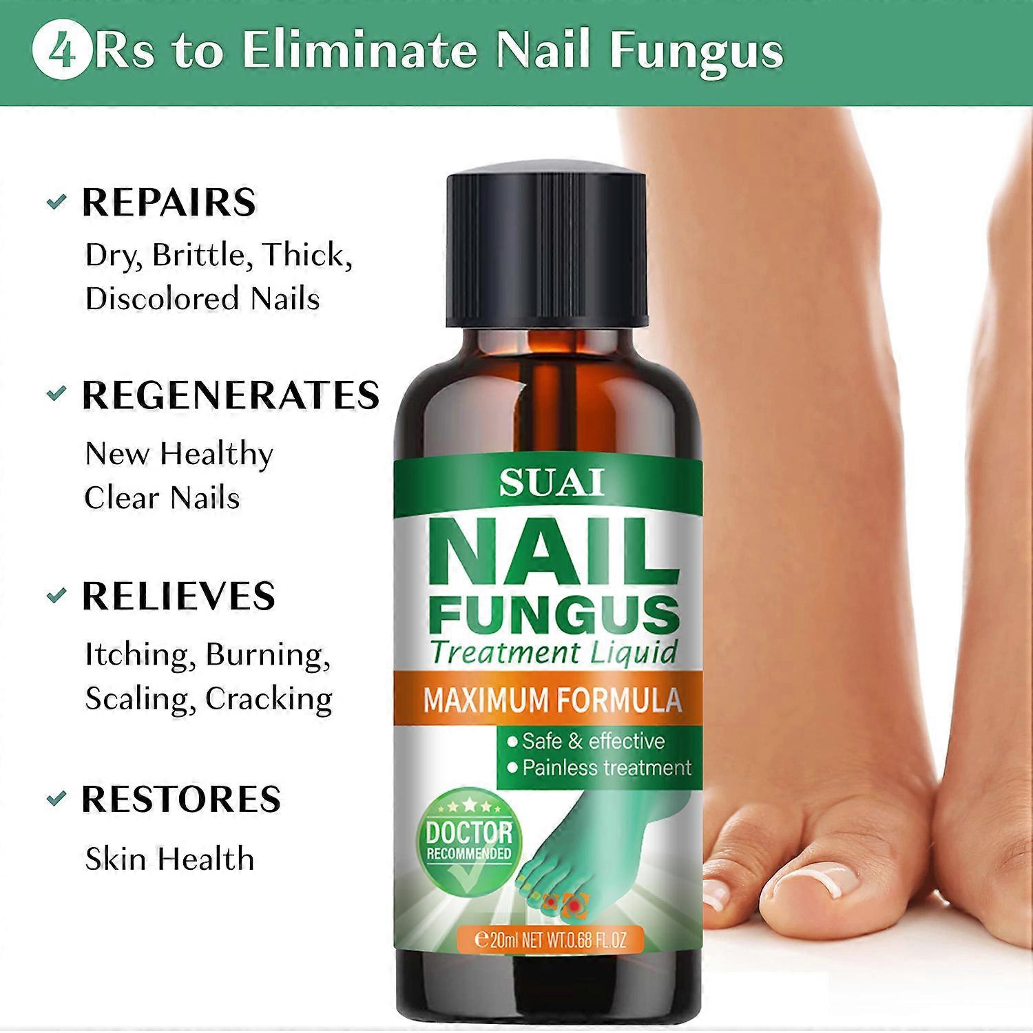 Nail Fungus Treatment Liquid, Nail Fungus Treatment for Toenail and ...
