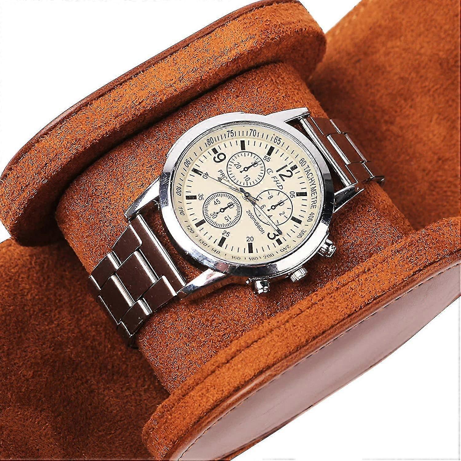 Watch Roll Travel Case, Single Watch Box Organiser For Men Portable ...