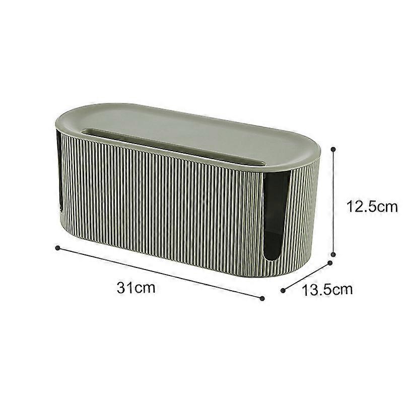 Cable Storage Box (With Lid) Cable Management Box Cable Box for Power ...