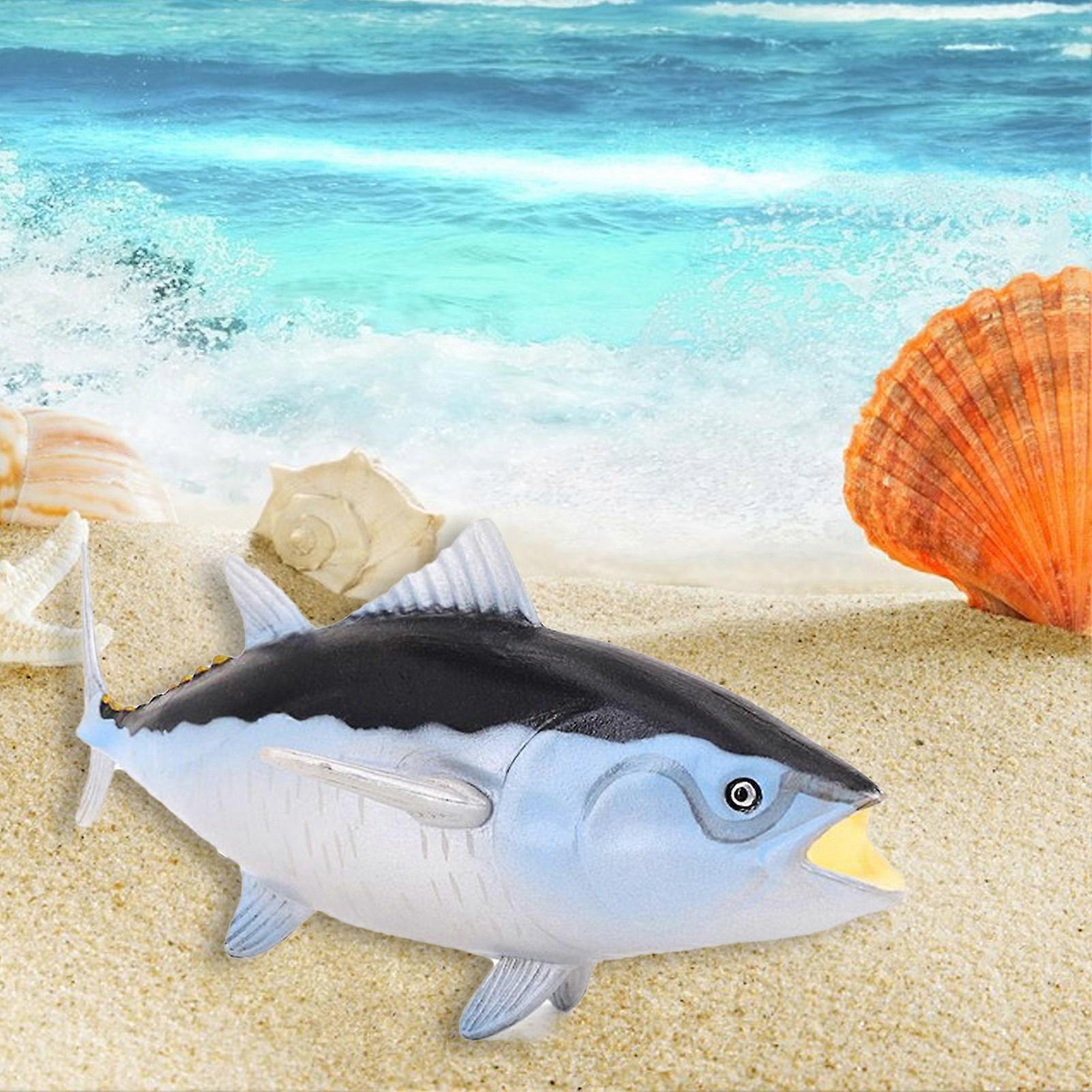 Bluefin Tuna Figure Realistic Shape Solid Model Educational Toy ...