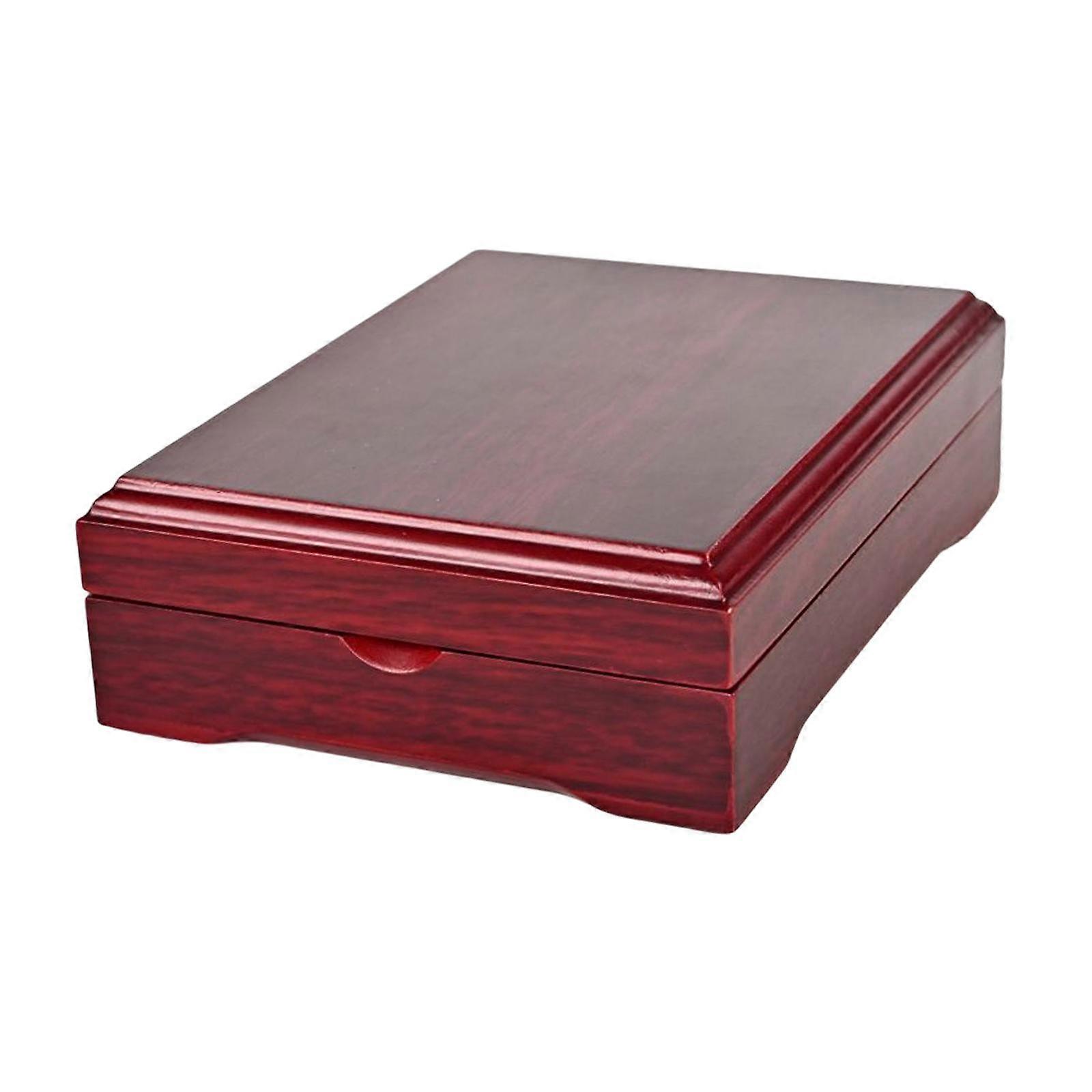 Wooden Display Box Storage Case Medallion Collection Medal Badge Medal ...