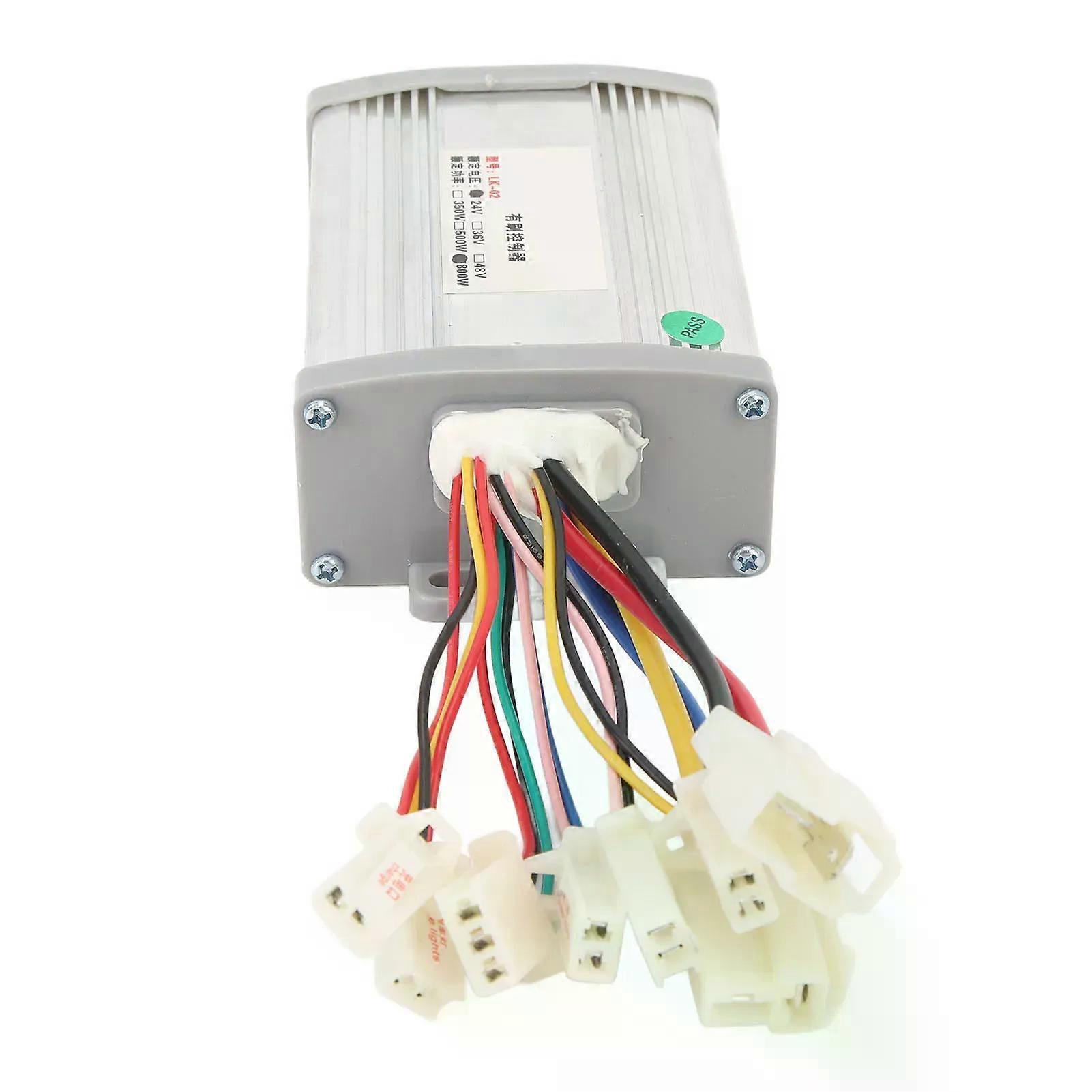 24V 800W Electric Bike Brushed Motor Controller Kit Brush Motor Speed ...