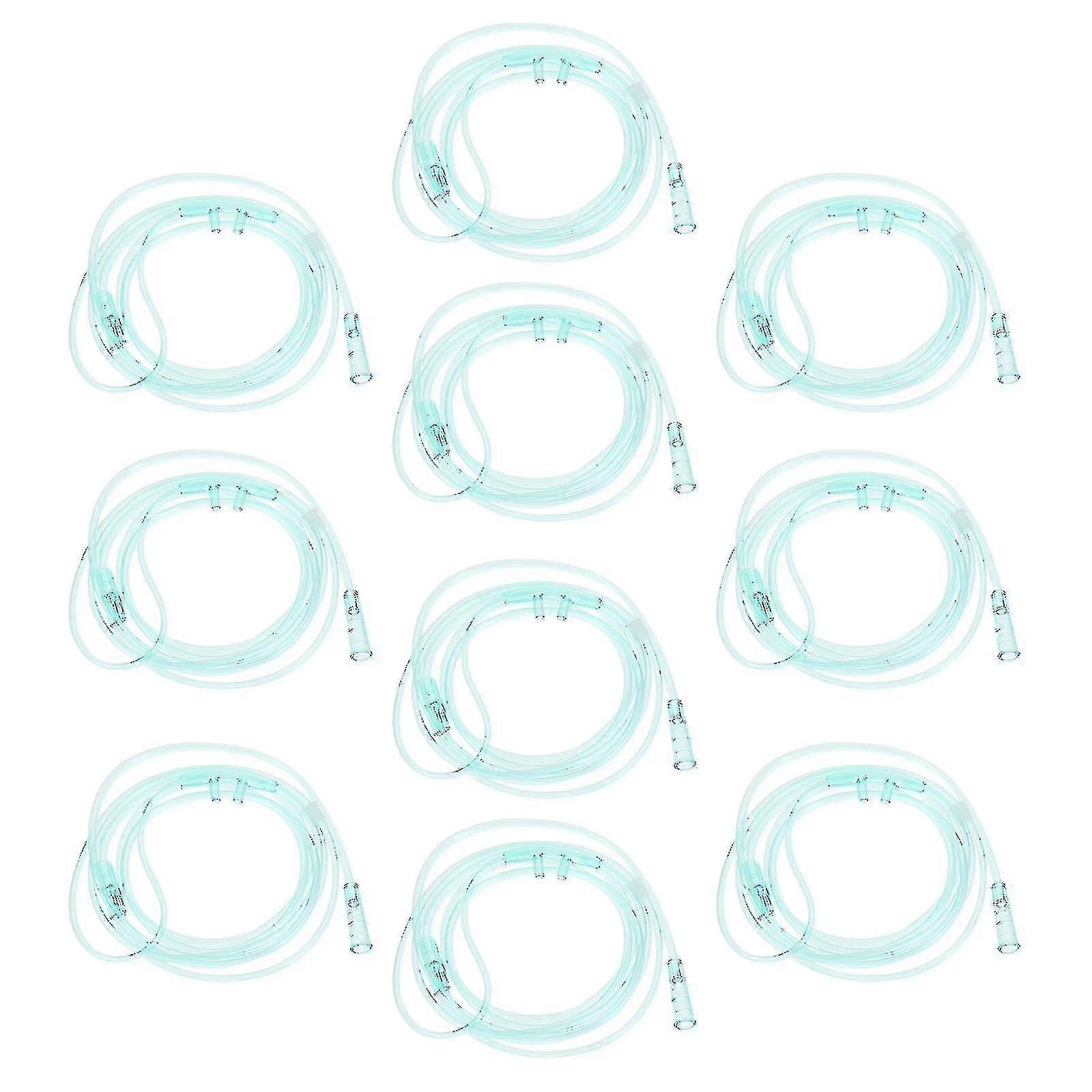 10 Pcs Oxygen Nasal Tube Nasal Cannula Nasal Pipe Oxygen Oxygen Tubing ...