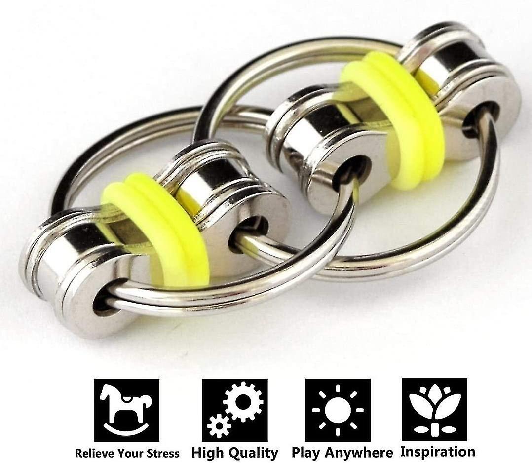 Fidget Toy - Perfect For Adhd, Anxiety, And Autism - Bike Chain Stress ...